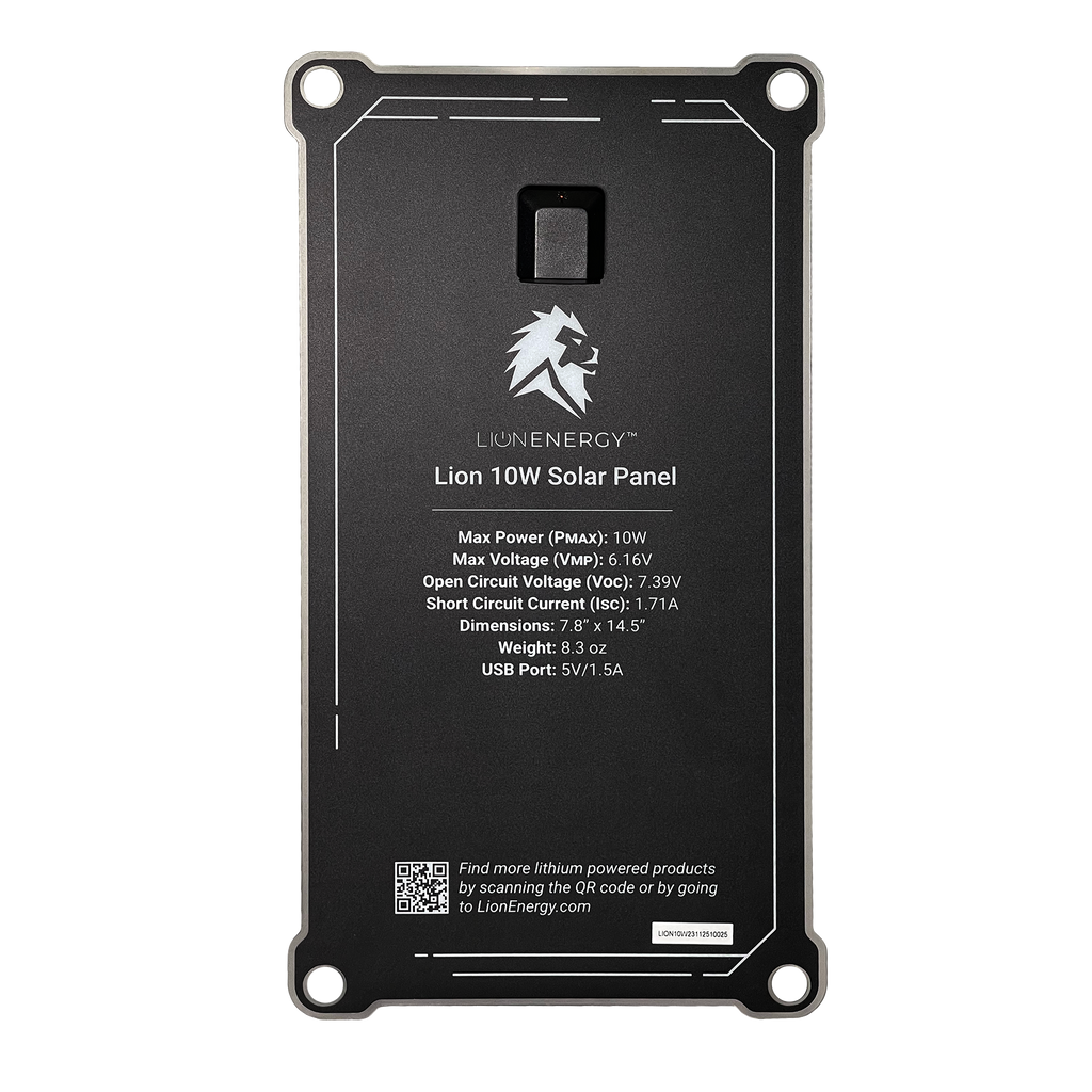 10W 6V Solar Panel (USB-A)